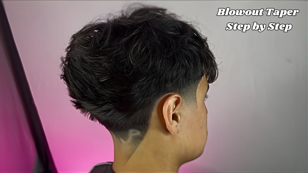 How to do a blowout taper | Step by Step Tutorial - YouTube