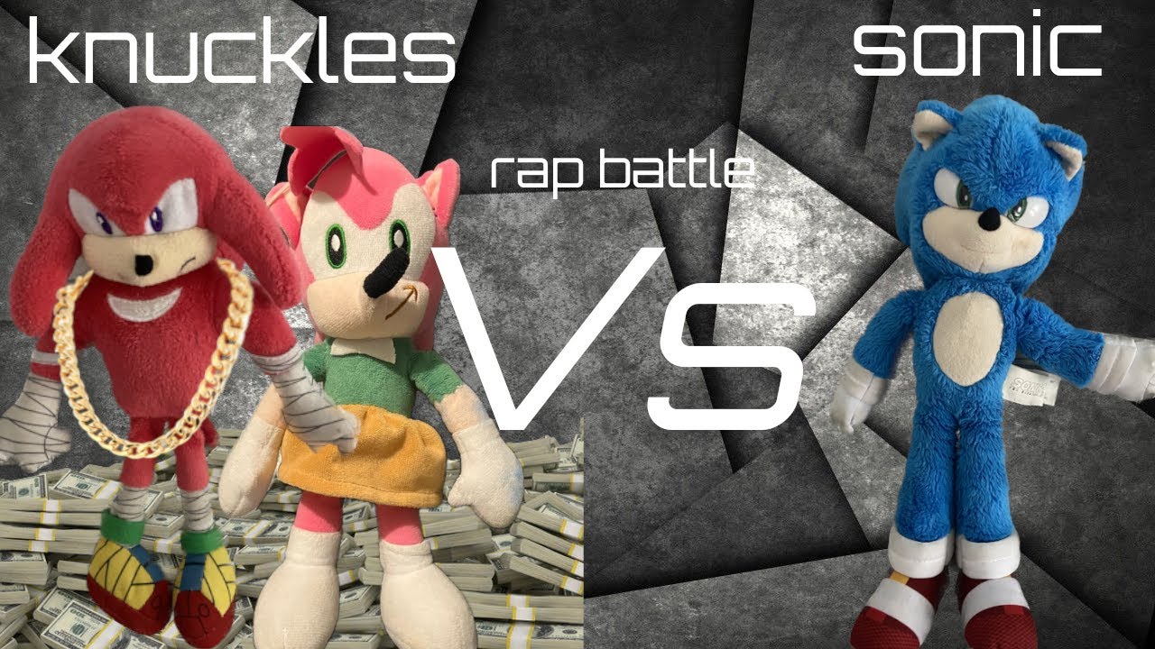 sonic vs knuckles rap battle - YouTube