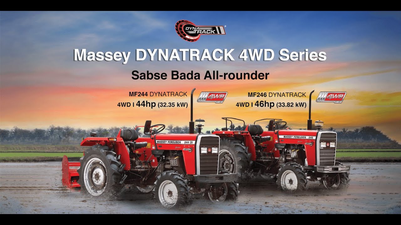 MF 244 + MF 246 DYNATRACK #4WD | Full Tractor Review | Massey Ferguson ...