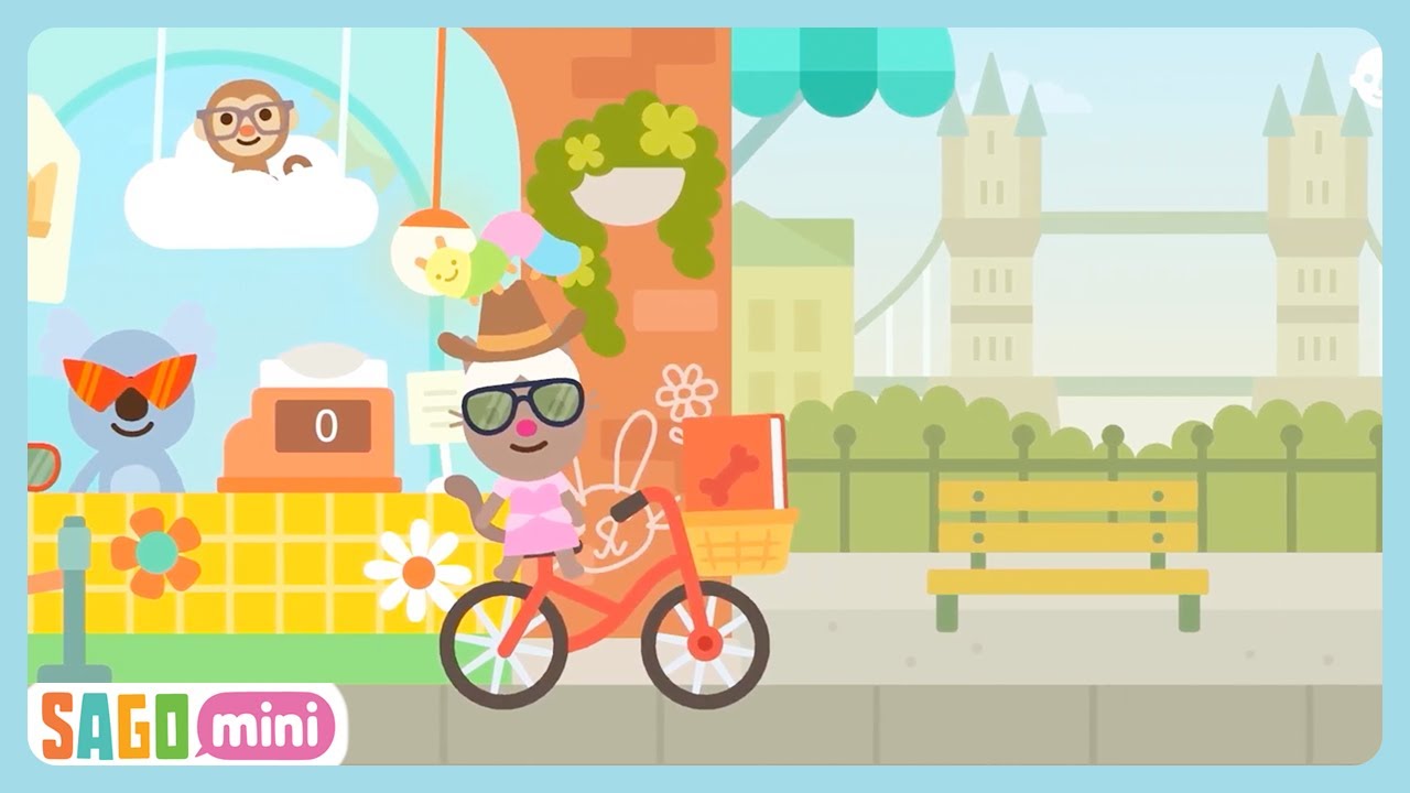Sago Mini - Shopping Town | WildBrain Gaming | Let's Play Game for Kids ...