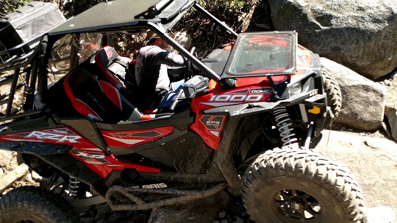 Rubicon Trail California RZR 1000 & Can Am XRS - YouTube
