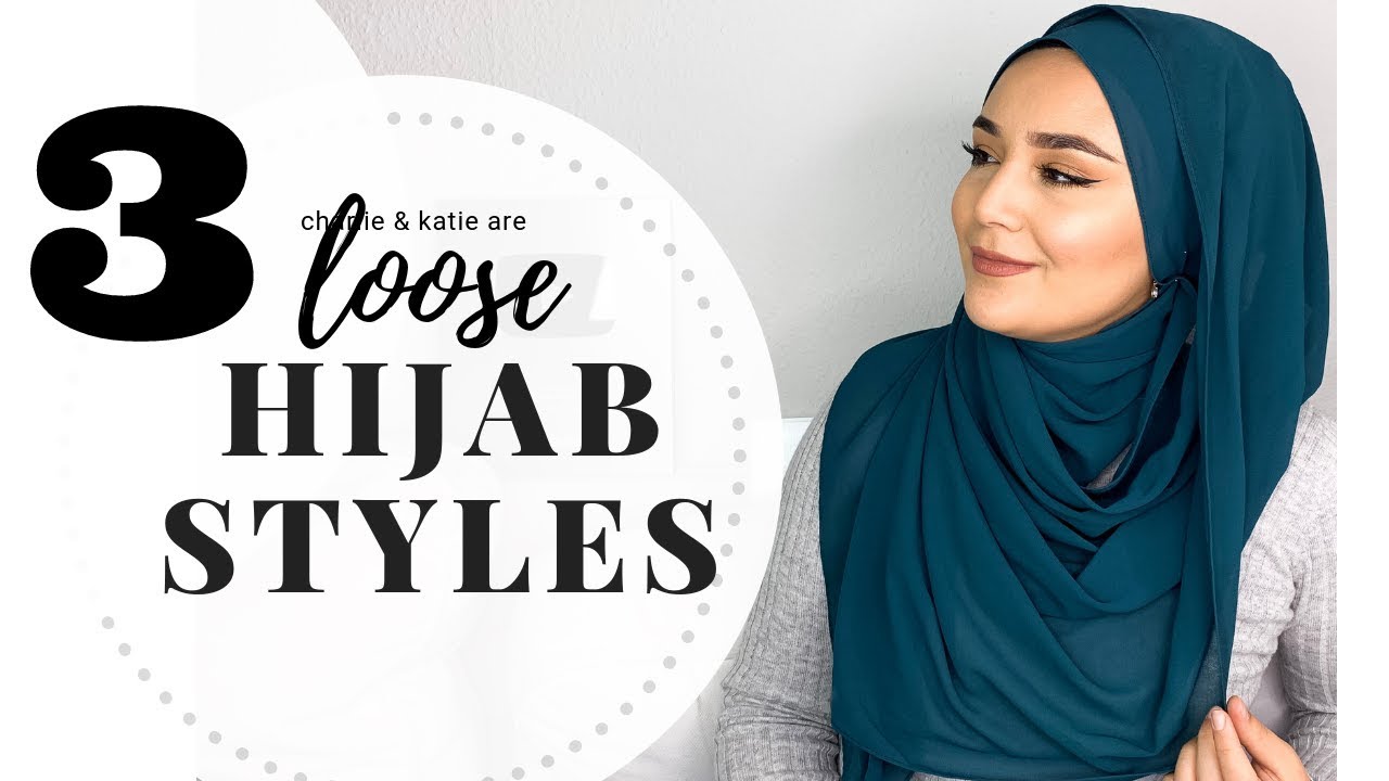 3 Easy loose Hijab Styles I Kolay ve hızlı salas sal bağlama modelleri ...