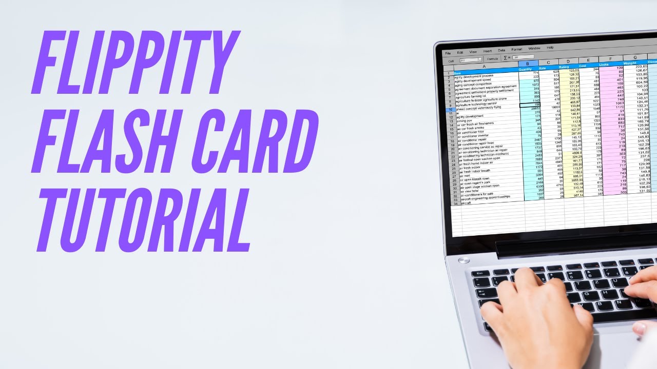 Flippity Flash Card Tutorial - YouTube