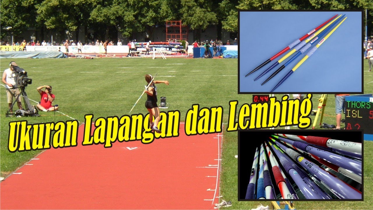Ukuran Lapangan dan Lembing Dalam Lempar Lembing | #sport05 - YouTube