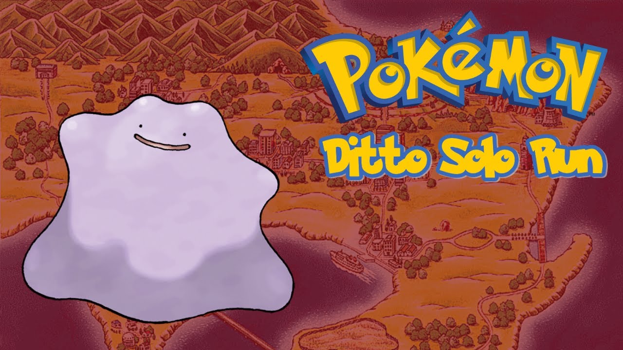Ditto | Pokémon Red Solo Run | Kanto - YouTube