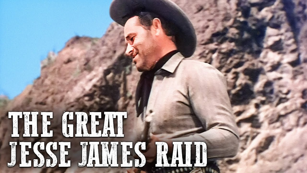 The Great Jesse James Raid | Western Movie - YouTube