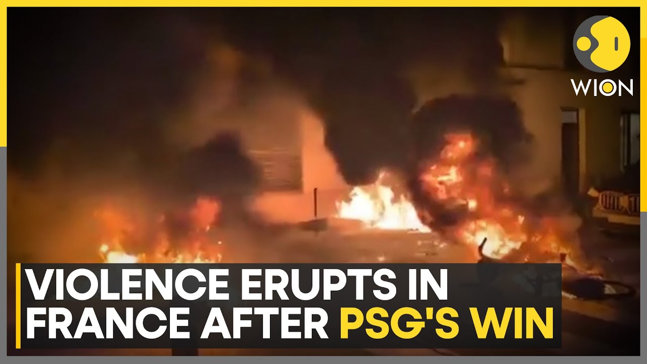 Violence Erupts In France After PSG's Win, Two Dead And Over 550 ...