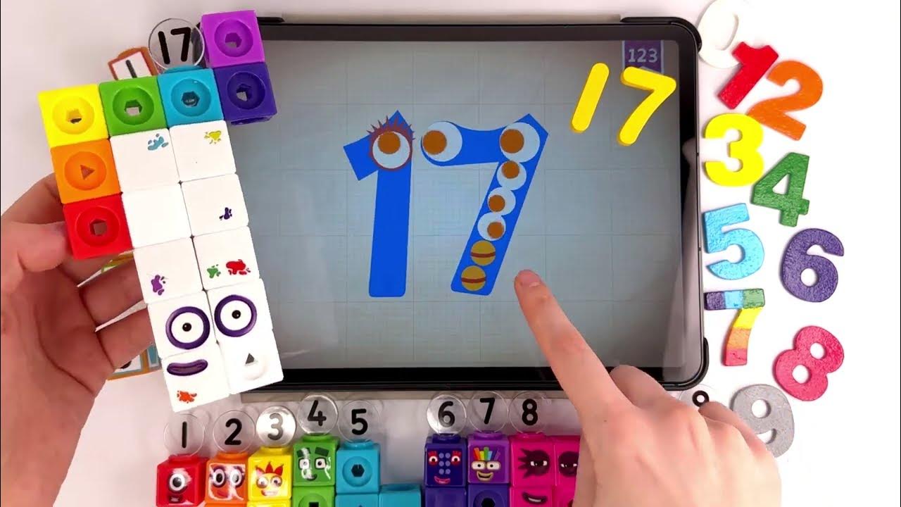 Colourful Numbers Learn to Count Numberblocks 10 - 20 Best Learn ...