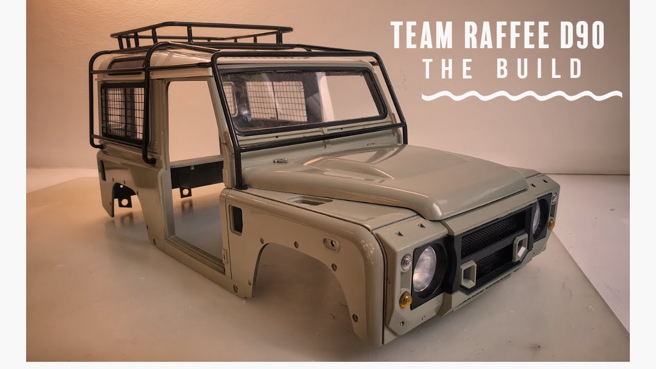 Raffee D90 Defender Build - YouTube