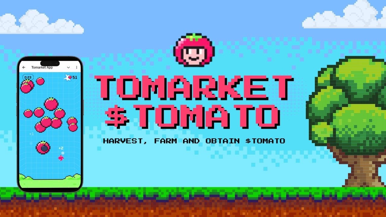 Tomarket App 🍅 $Tomato | Telegram Airdrop | Drop Game Like #Blum - YouTube