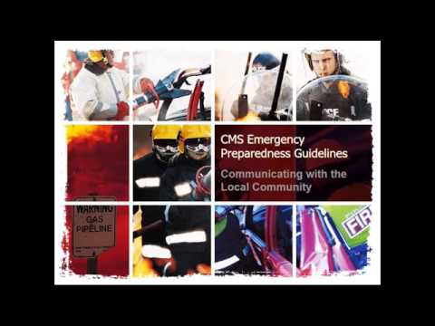 CMS Emergency Preparedness: Local Community Guidelines - YouTube