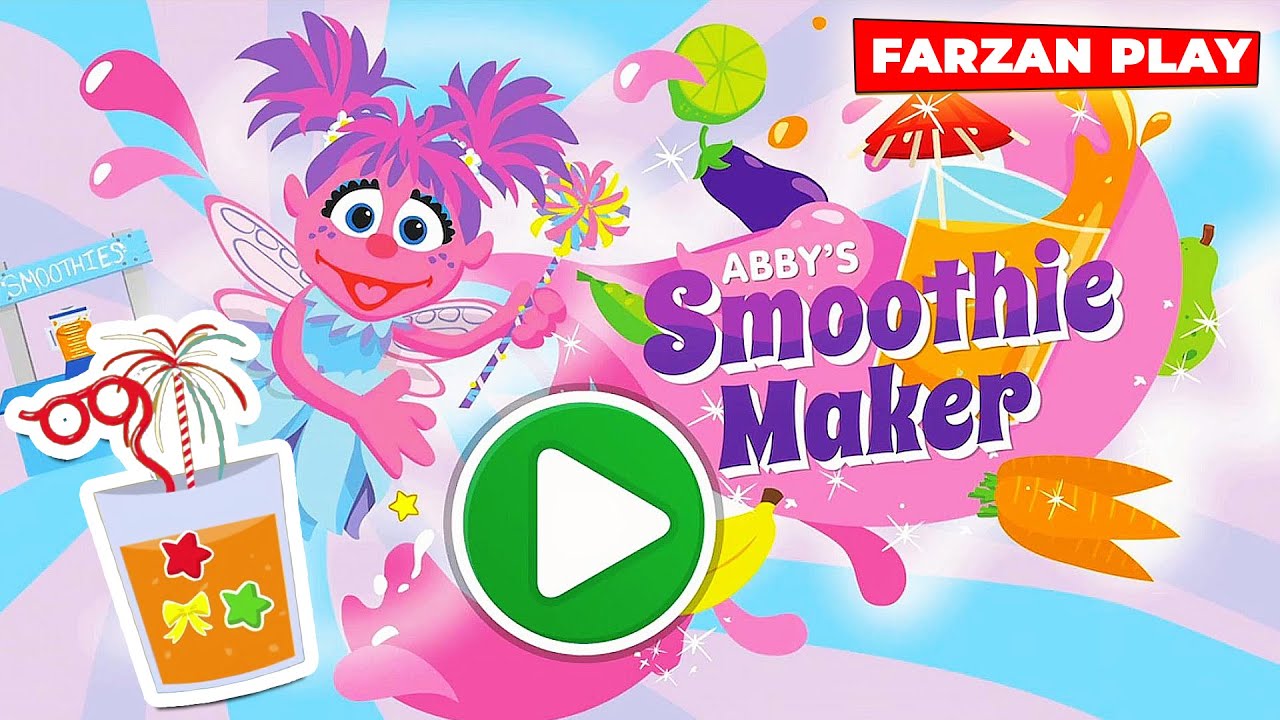 How to Make Delicious Smoothies with Abby Cadabby | Sesame Street Game ...