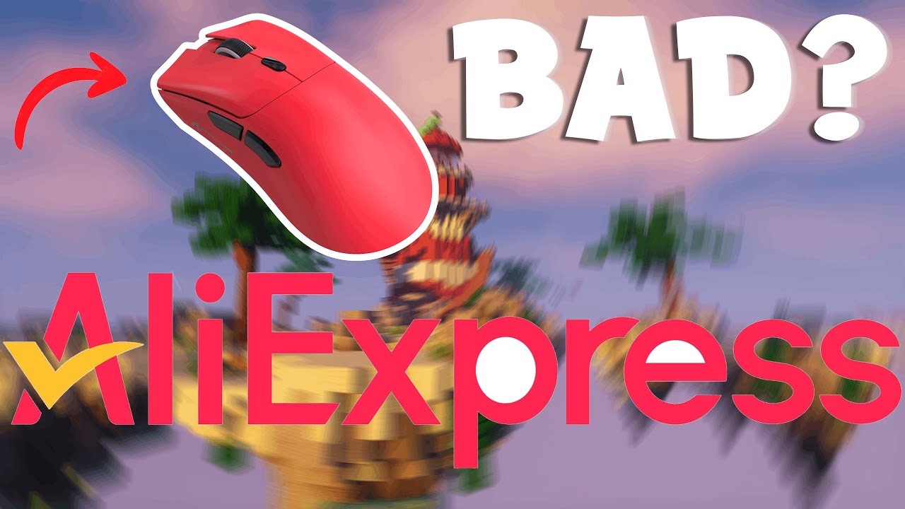 I Got A Mouse From AliExpress For Minecraft.... - YouTube