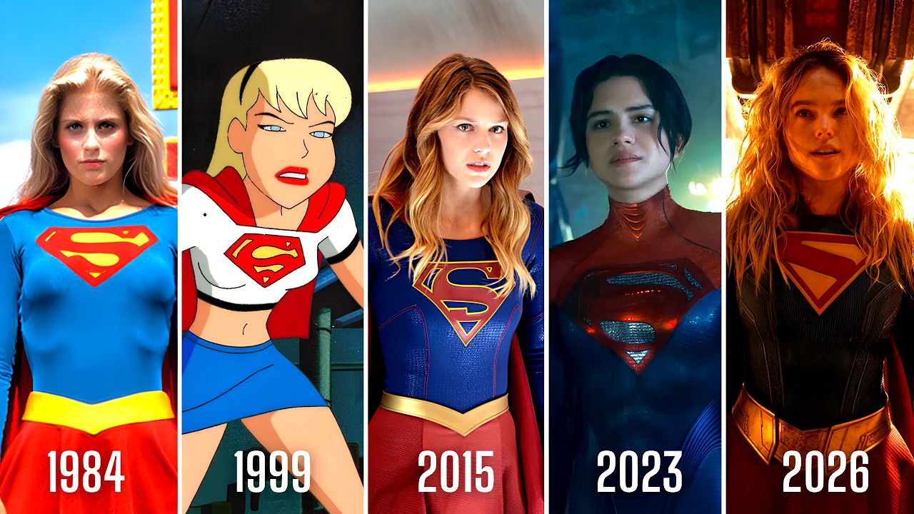 Supergirl Complete Evolution (1984–2026) | Movies, TV & Animation - YouTube