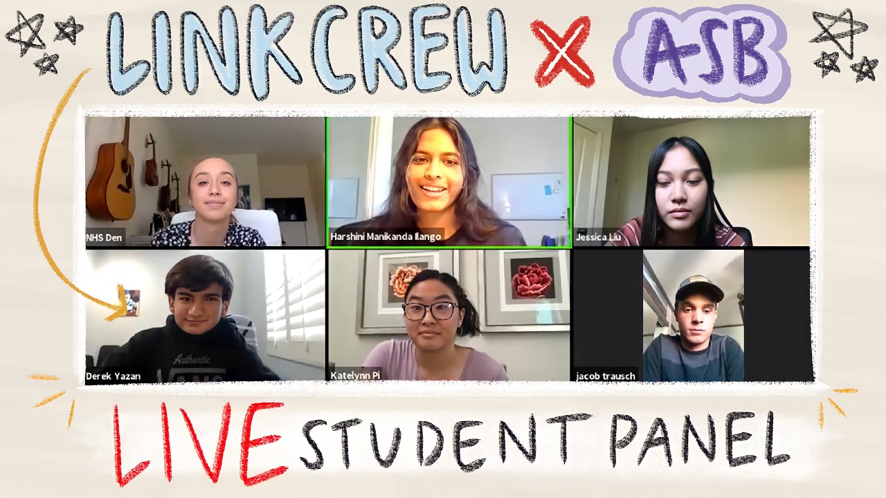 Link Crew x ASB Student Panel - YouTube