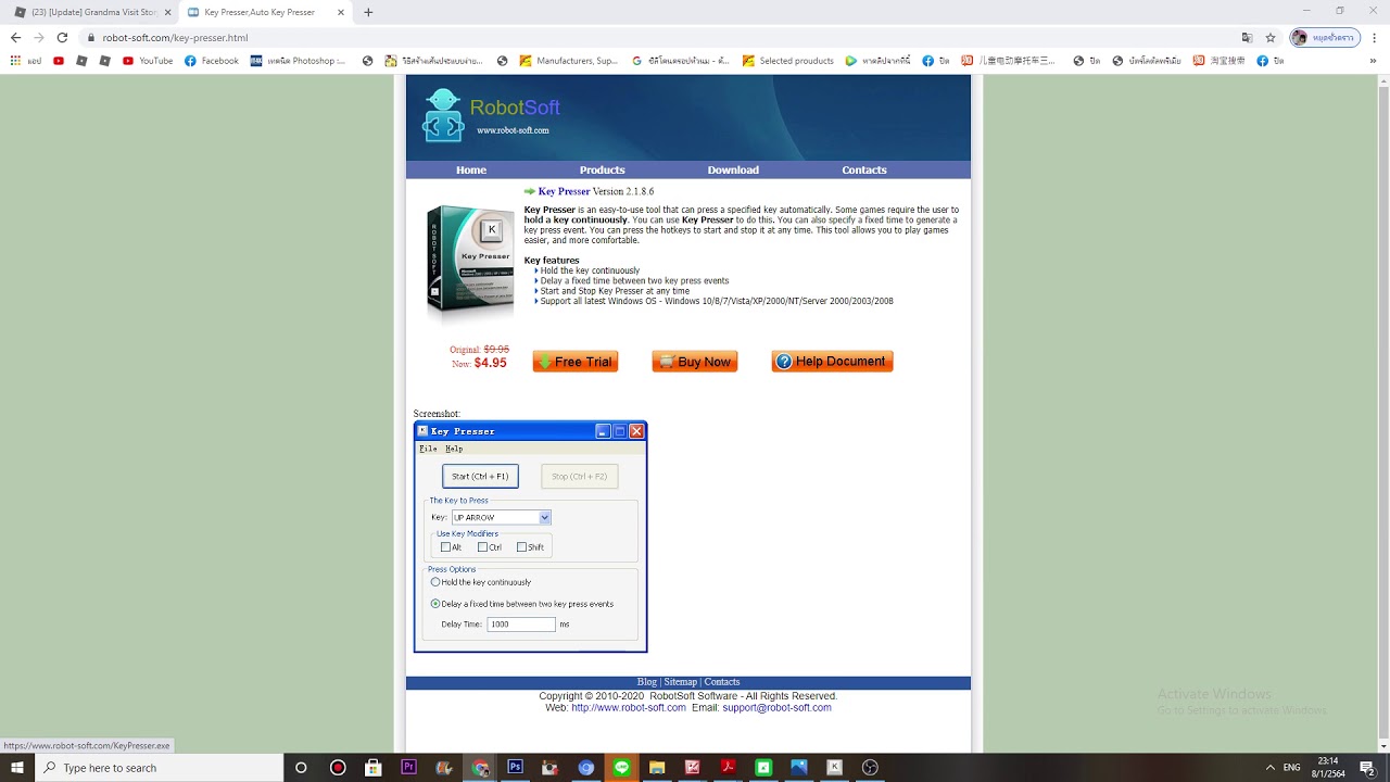 How To Download Key Presser - YouTube