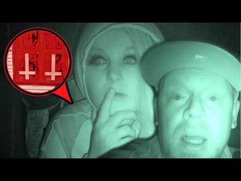 TERRIFYING!! Our Scariest Encounter EVER Camping Overnight at Demon Church? - YouTube