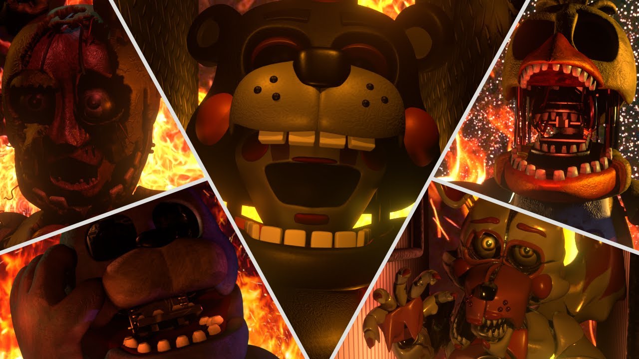 Freddy Fazbear's Pizzeria Simulator : Origin Custom Night - 40/20 Mode ...