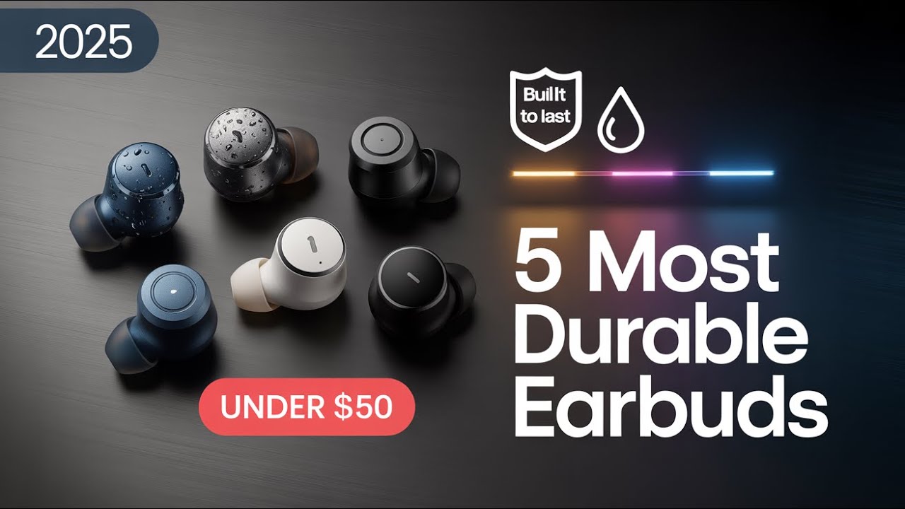 5 Most Durable Earbuds Under 50 In 2025Working offline - YouTube