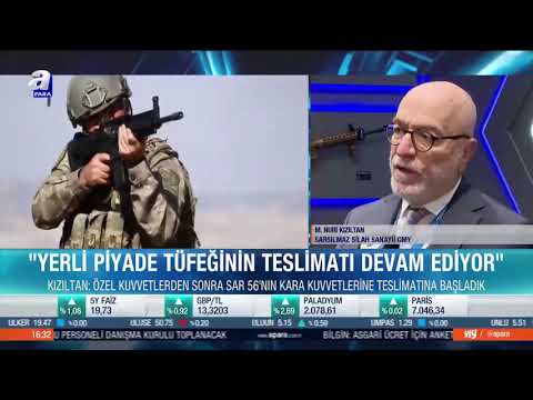 SAHA EXPO'dan, SARSILMAZ Genel Müdür Yardımcısı M  NURİ KIZILTAN, A PARA mikrofonlarına konuştu