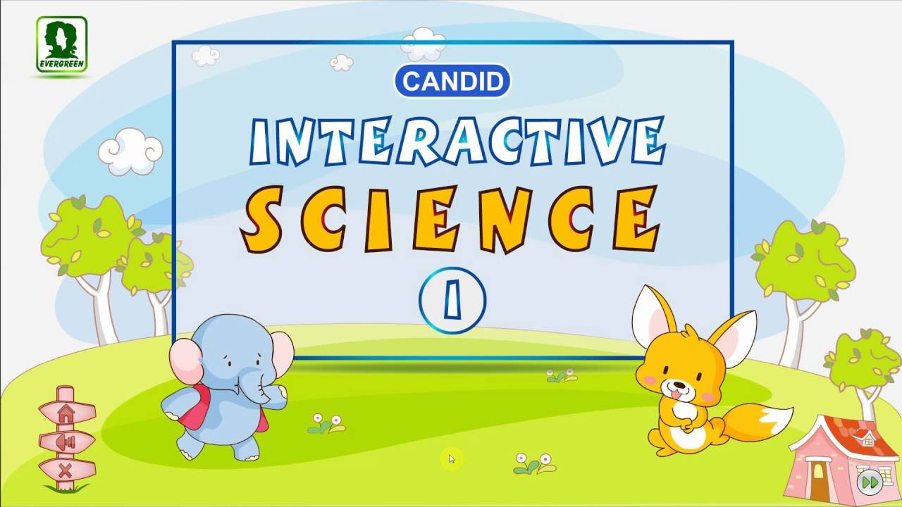 Evergreen Publications Candid Interactive Science Class 1 - Multimedia Demo - YouTube