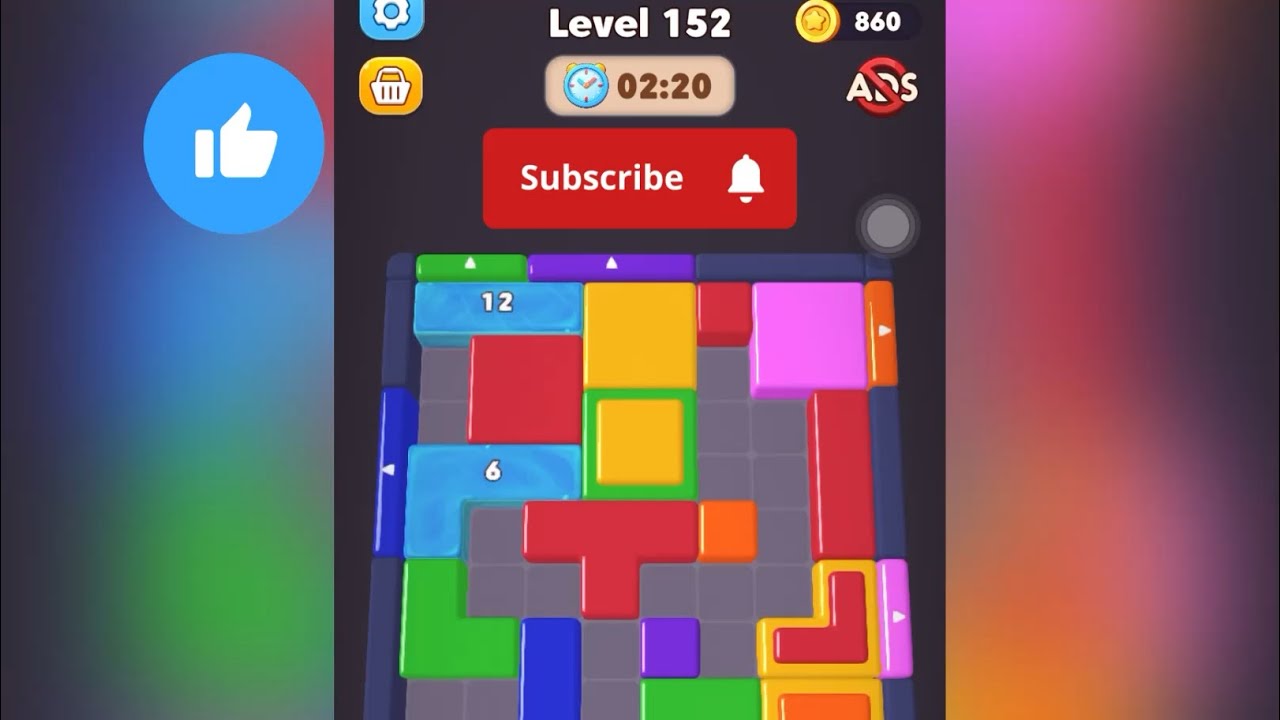 SLIDE JAM - LEVEL 152 - SOLUTION WALKTHROUGH - YouTube