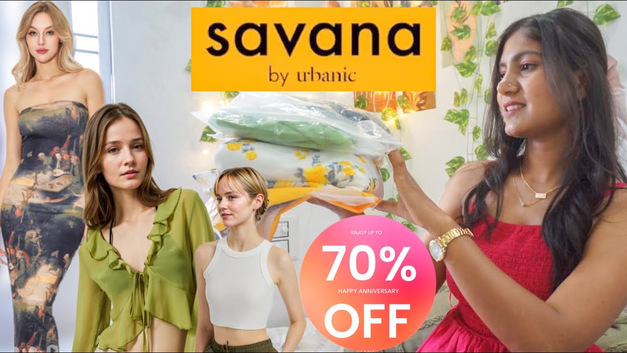 70% OFF Sale !!! Savana by urbanic try-on haul !! #outfit #tryon #new ...