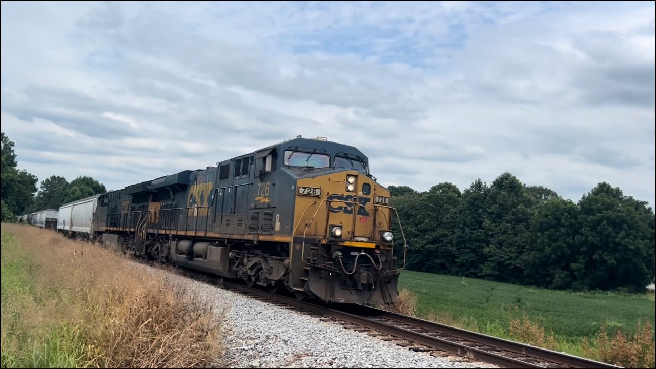 Few CSX Trains on the Memphis Sub on 7-14-19-24 - YouTube