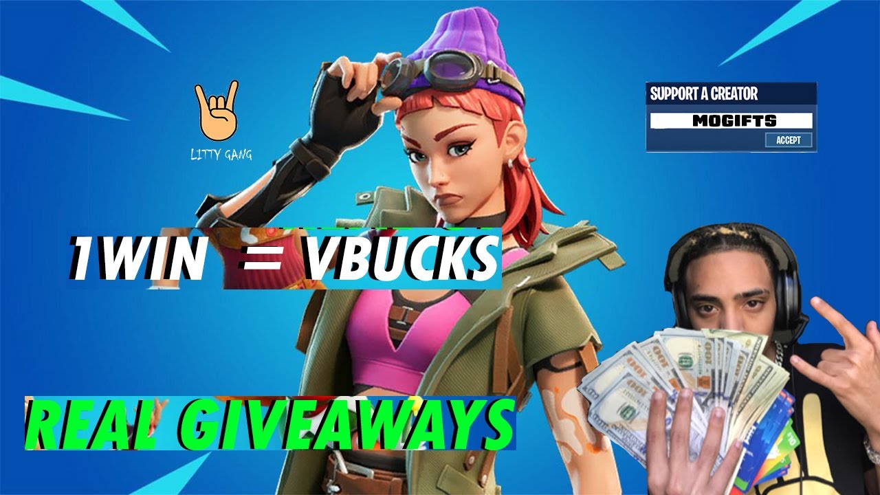 GIFTING VBUCKS LIVE BATTLE PASS GIVEAWAYS FORTNITE FASHION SHOW LIVE 1 ...