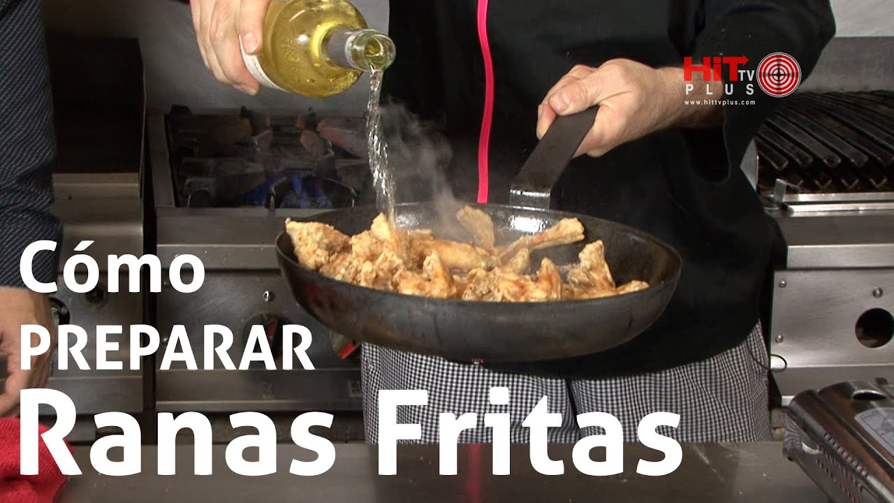 Cómo hacer Ranas Fritas - Receta de Cocina Paso a Paso - YouTube