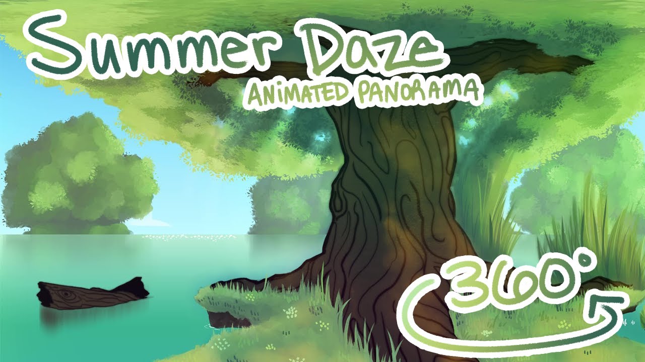 Summer Daze: An Animated Panorama [VR360] [EXTENDED] - YouTube