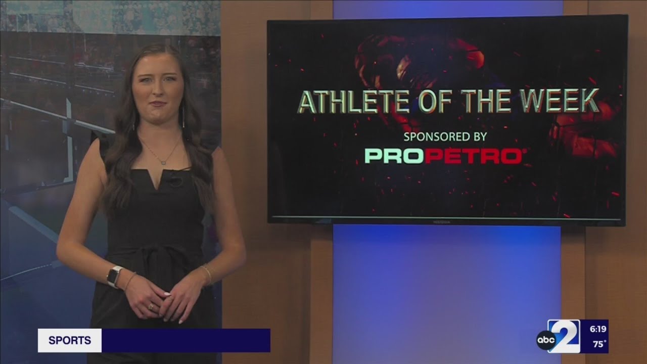 Athlete of the Week: Stanton senior Jake Benedict - YouTube
