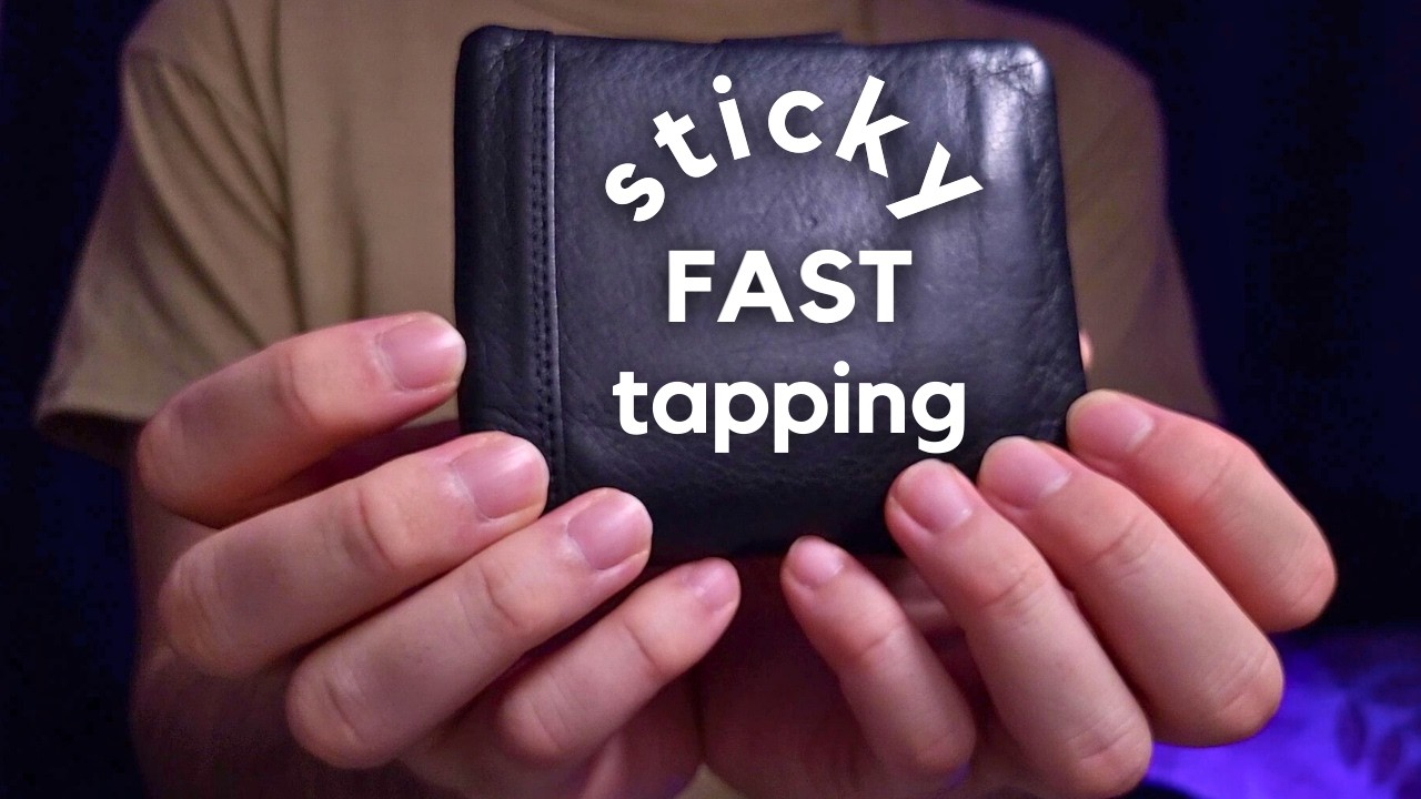 THIS Sticky Fast Tapping ASMR STOLE My HEART 💖| NO TALKING - YouTube