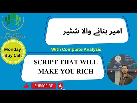 #psxtoday Script that Will Make You Rich With Complete Analysis | PSX ...