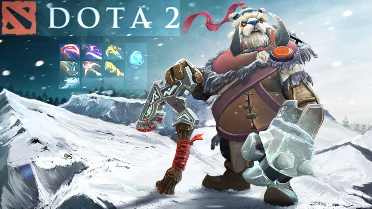 DOTA 2: Tusk double tapping his victims - YouTube