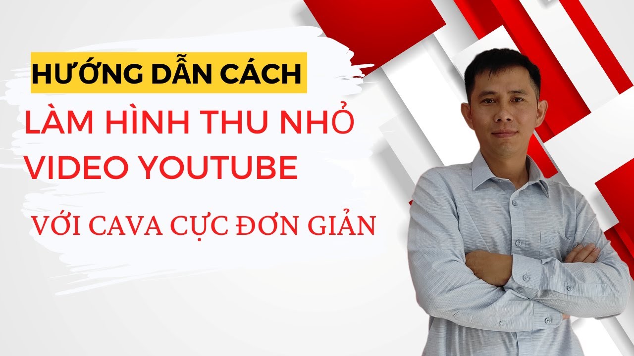 Cách làm hình thu nhỏ video youtube | Cách làm thumbnail youtube với ...