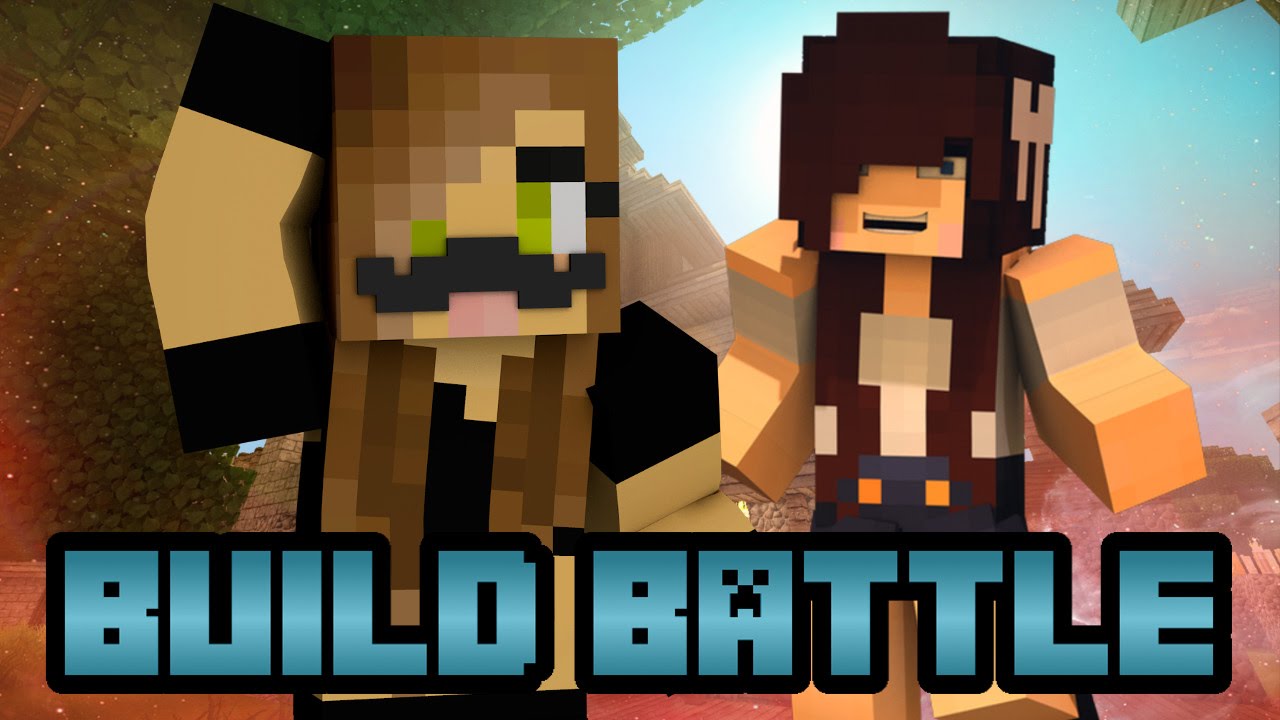 Minecraft TEAM BUILD BATTLE: w/ kricken and Ashleymariee :] - YouTube