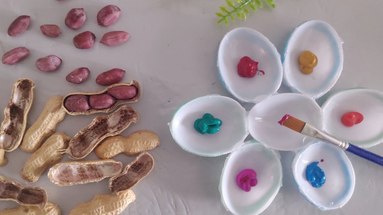 What can you do with peanut shells? | Best waste craft ideas | Easy ...