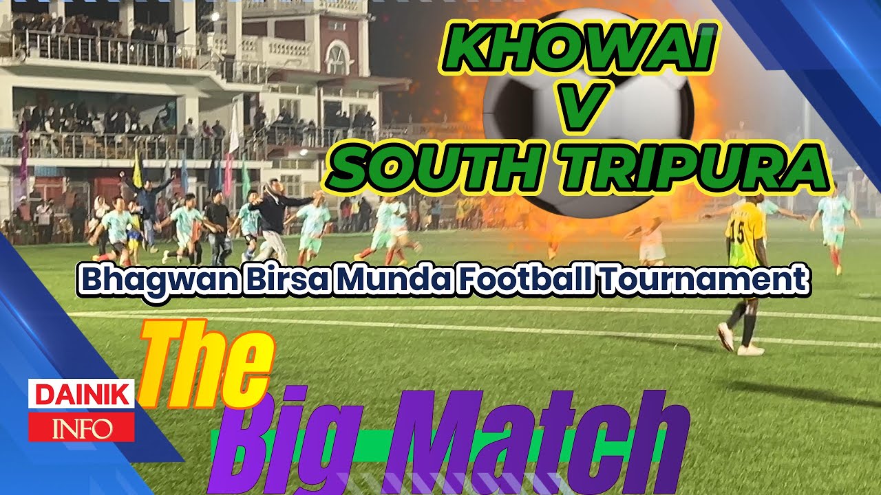 #football |@Khowai VS South Tripura |#the #footballnews #tripuranews ...