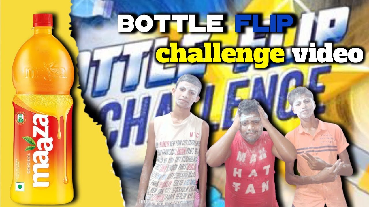 bottle flip challenge video#bottle flipping#viral video - YouTube