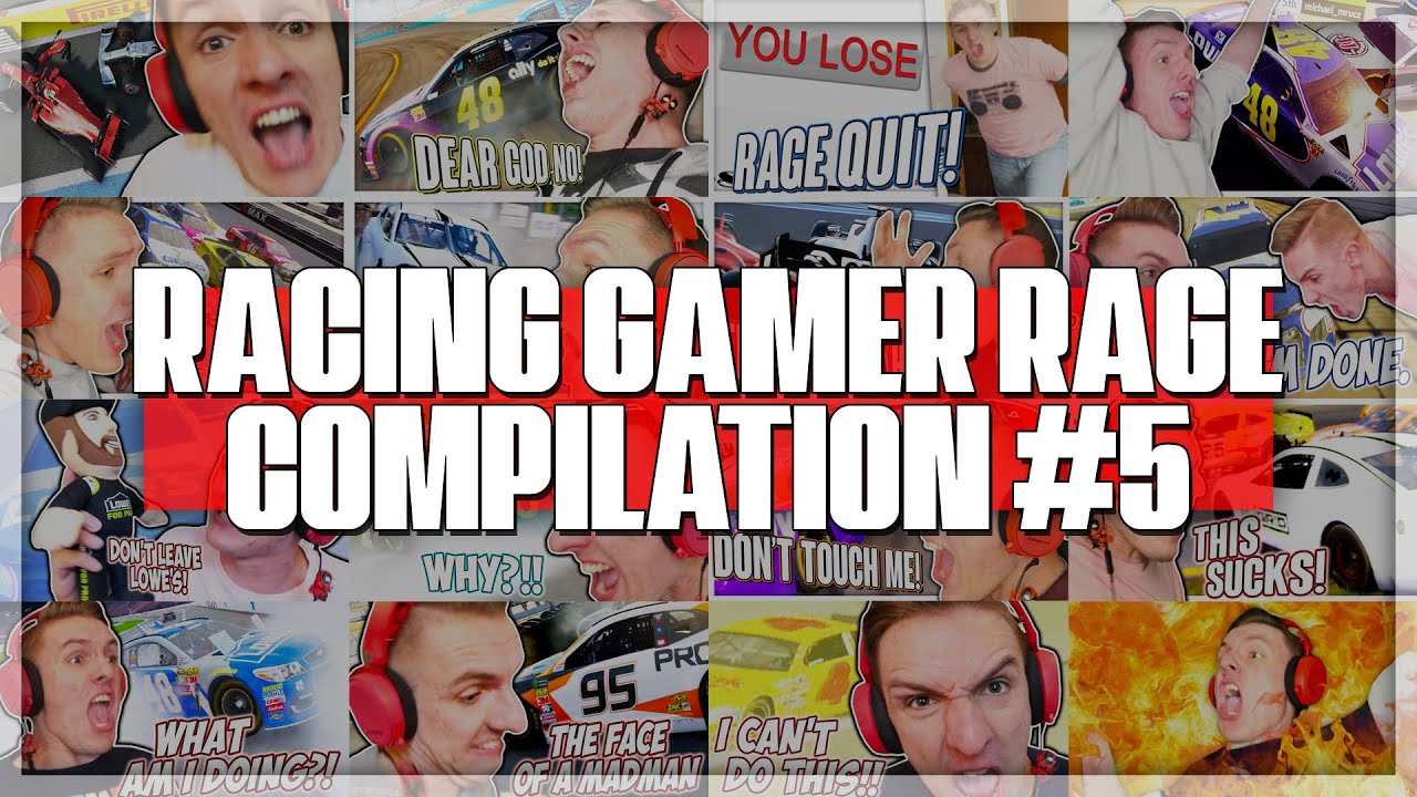 Racing Gamer Rage Compilation #5 - YouTube