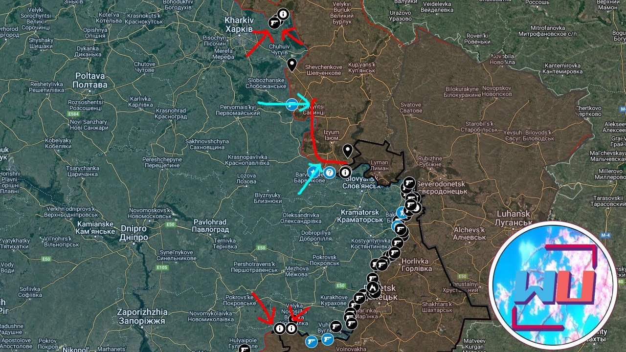 Izyum Counteroffensive Update | Russian Gains in Kharkiv and Donbass ...