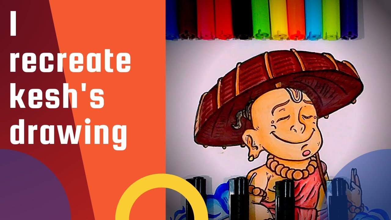I tried to recreate kesh's drawing | Part 2 #shorts - YouTube