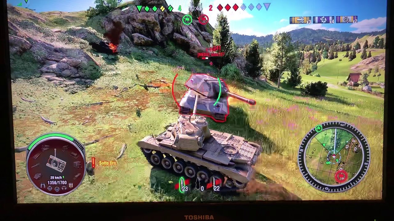 World of Tanks (WOT) - Mercenaries - M46 Patton - Tier IX Way - YouTube