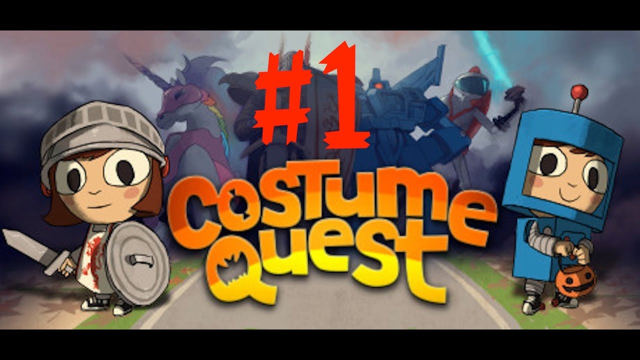 Halloween Special - Let's Play Costume Quest part 1 - YouTube