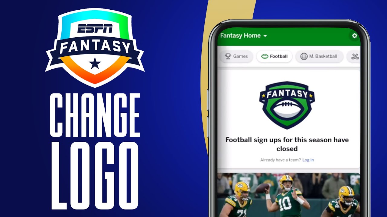 How To Change ESPN Fantasy Logo (2025) Simple Tutorial - YouTube