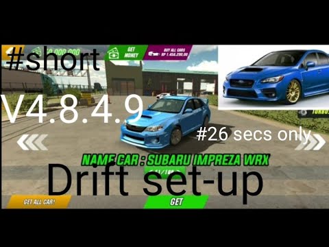 Subaru Imprezza WRX Drift set up in (short) - YouTube