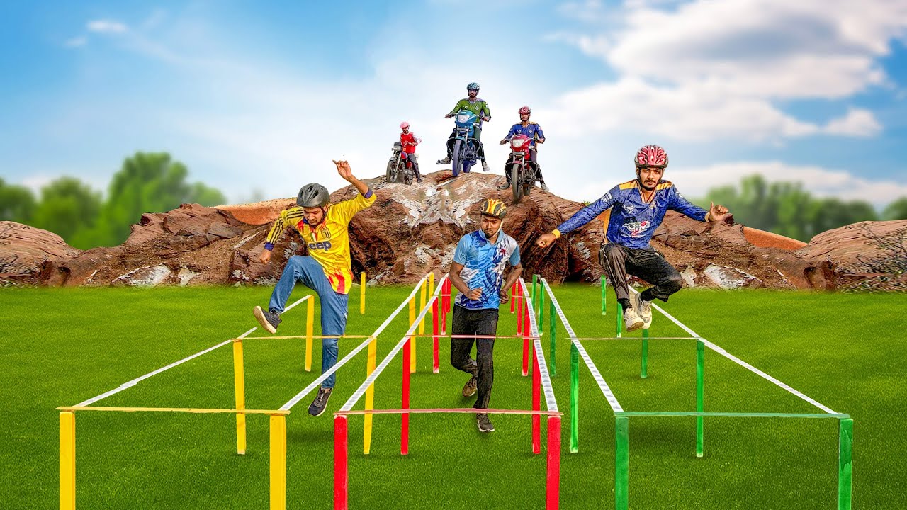 who will emerge victorious ? 4 daring racers, one intense track ! each ...