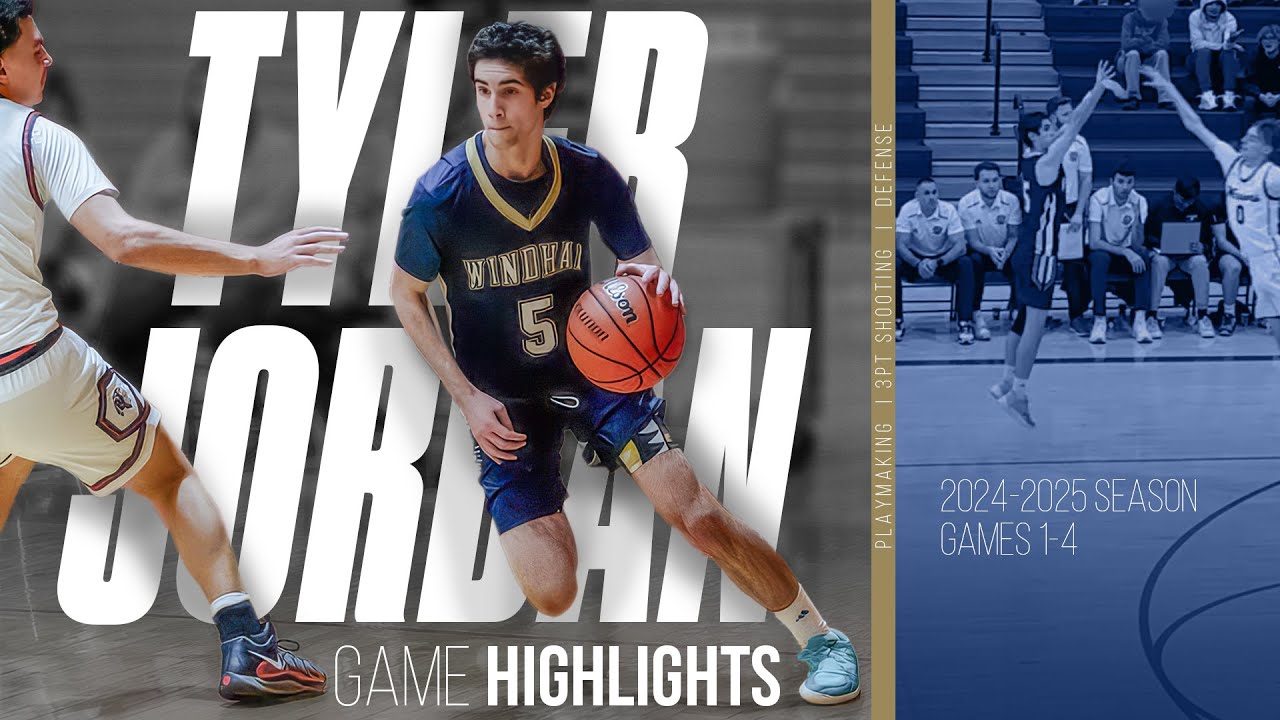 Tyler Jordan: Start of the 24-25 Season Game Highlights - YouTube