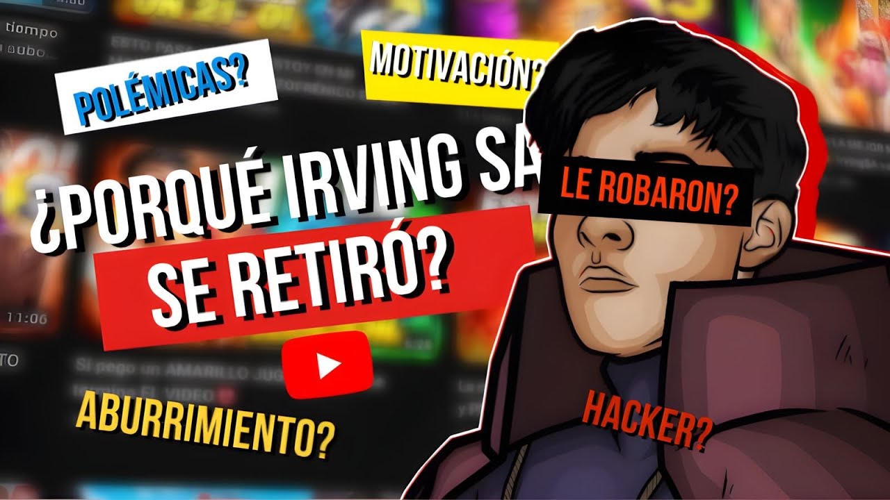 ¿porqué IRVING SA se ALEJÓ de FREE FIRE y LAS REDES? - YouTube